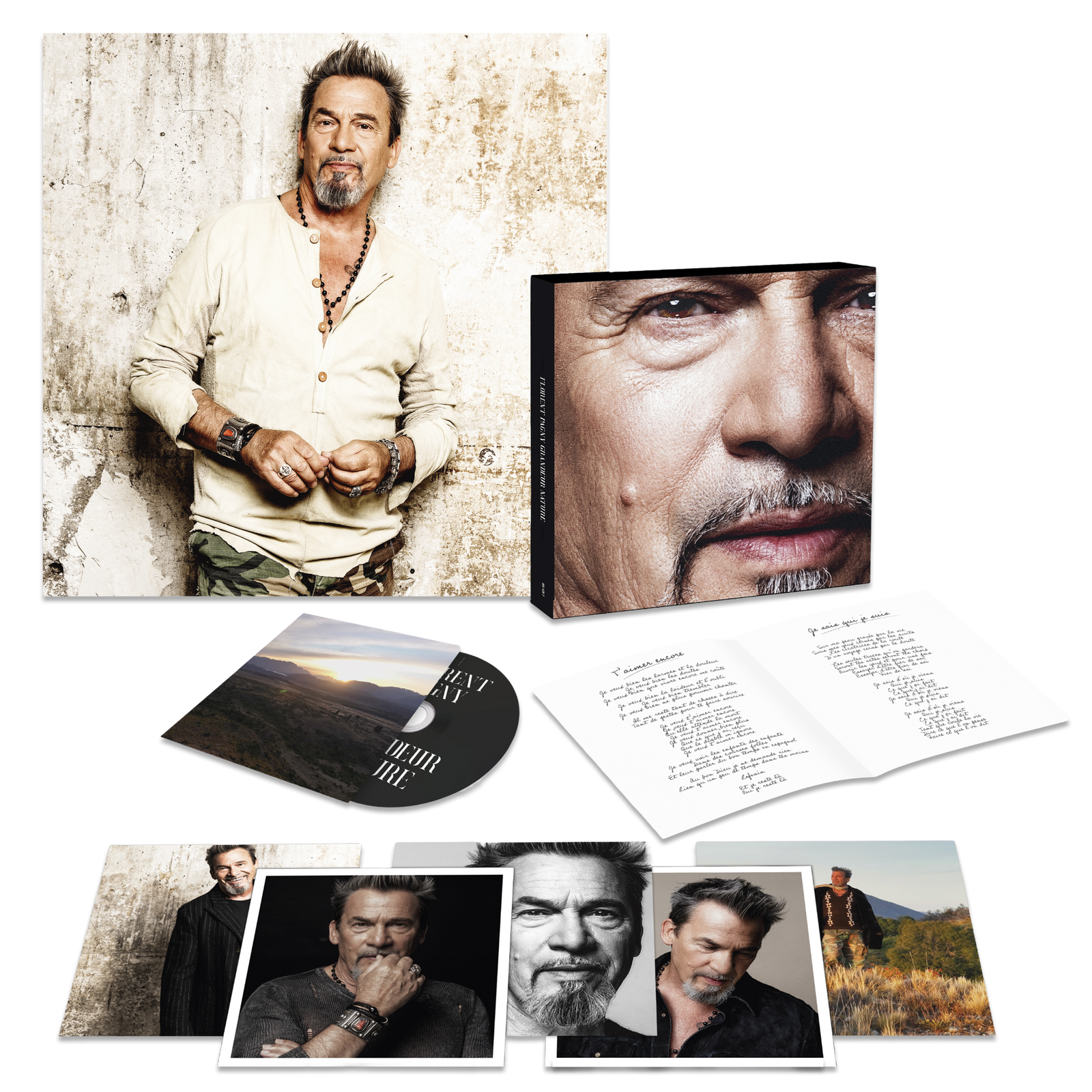 Coffret CD - "Grandeur Nature" - Store Florent Pagny